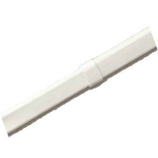 Lock Seam Curtain Rod Extender 4-270-1 – White | European Textiles
