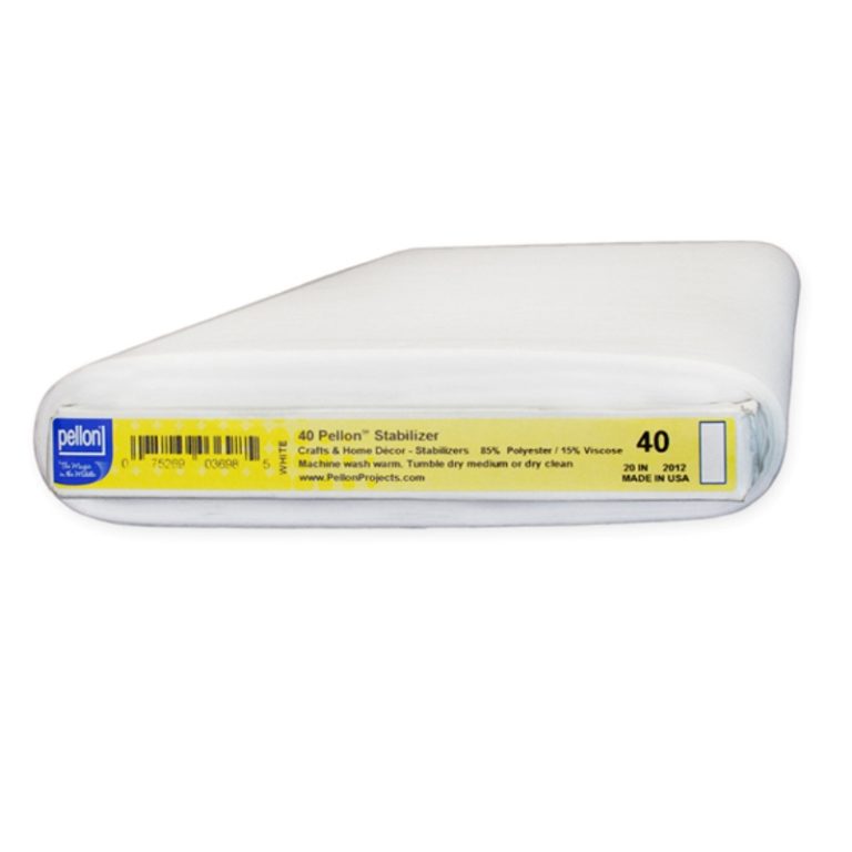 Pellon Stabilizer Midweight 40 – White | European Textiles